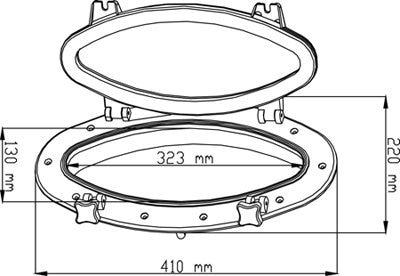 Boat Oval Shape Porthole Window – Libertemarine